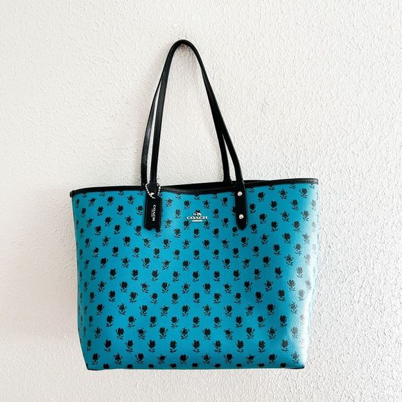 Coach | Bags | Coach Tote In Badlands 4 Piece Set Reversible Floral ...